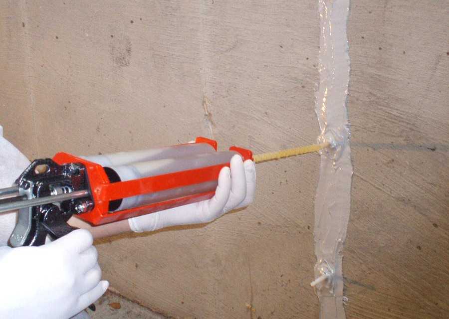 Foundation Crack Epoxy Repairs | Ark Basement Waterproofing | Serving ...